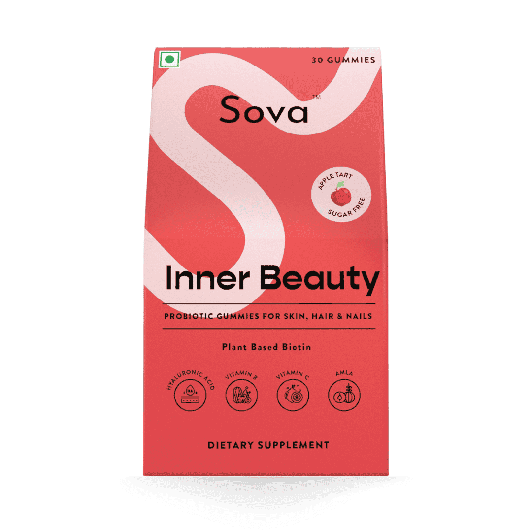 Inner Beauty | Probiotic Gummy for Better Skin & Hair | Sugarless ...