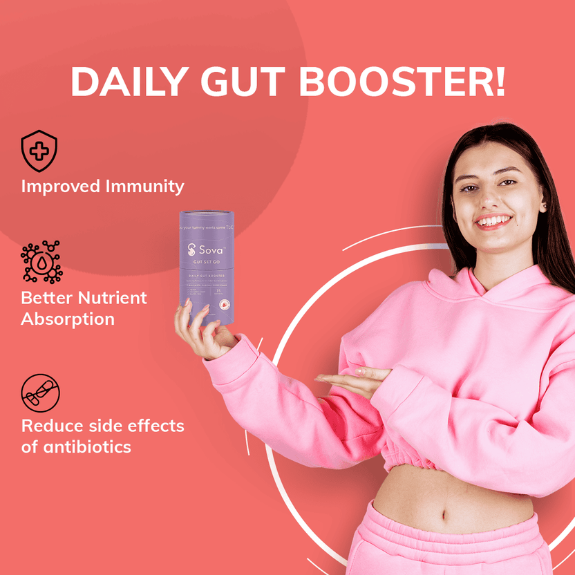 Gut Set Go | Better Probiotic | Daily Gut Booster – Sova Health