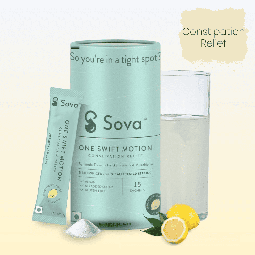 One Swift Motion | Researched Probiotics for Constipation Relief – Sova ...