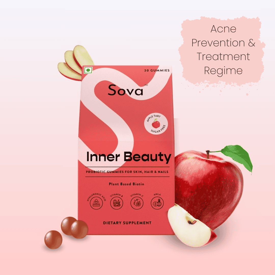 Inner Beauty | Probiotic Gummy for Better Skin & Hair | Sugarless ...