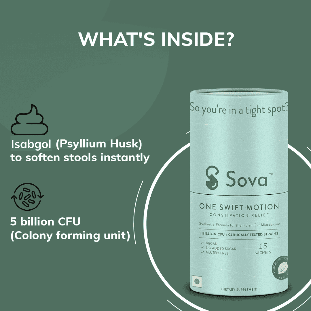 Constipation Relief | Best Med for Constipation - Sova Health