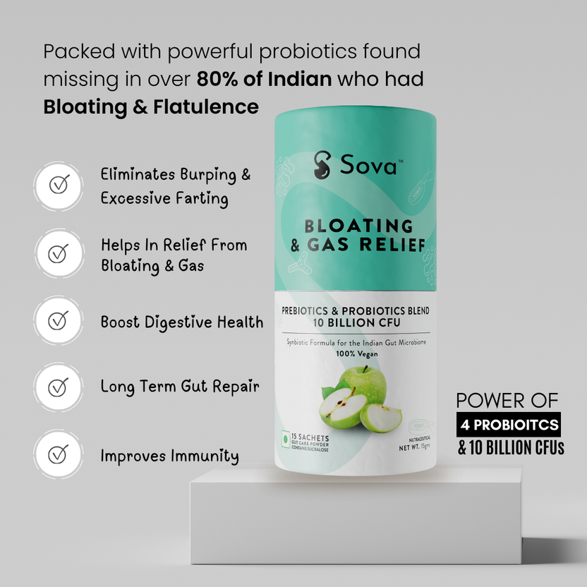 Bloat Relief | Bloated Tummy Relief | Best Gas Medicine- Sova Health